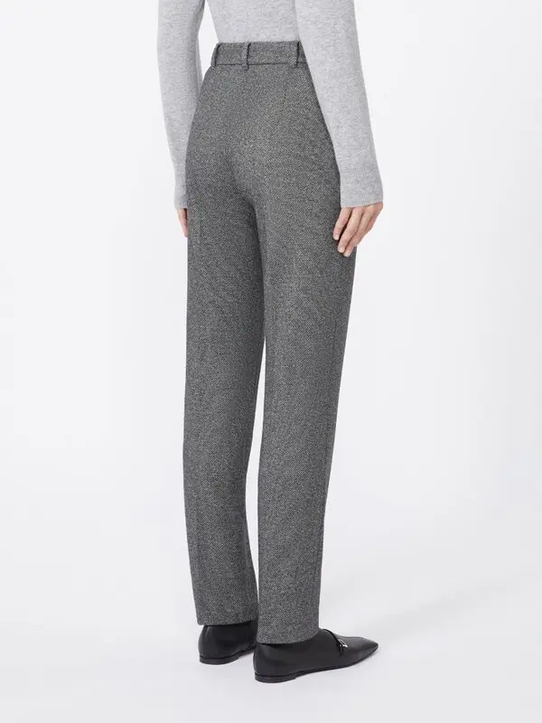 Max Mara Cigarette-fit Jersey Trousers