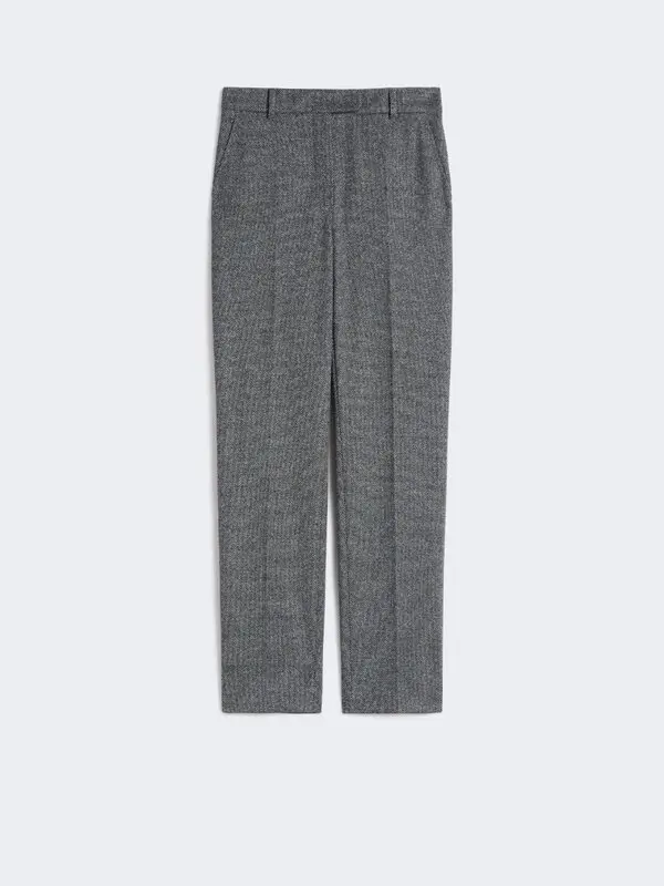 Max Mara Cigarette-fit Jersey Trousers