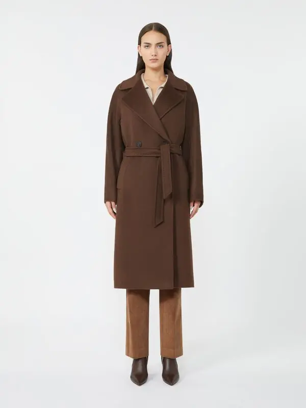 Max Mara Double-breasted Wool Midi Coat