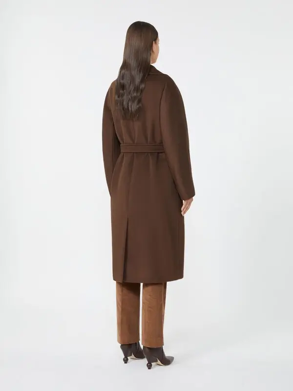 Max Mara Double-breasted Wool Midi Coat