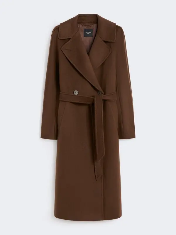 Max Mara Double-breasted Wool Midi Coat