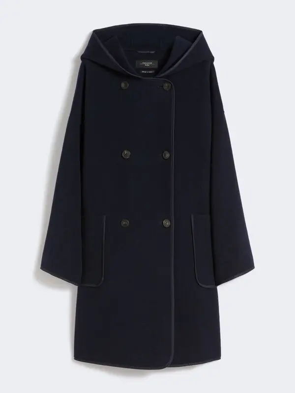 Max Mara Coat In Double-faced Wool Broadcloth