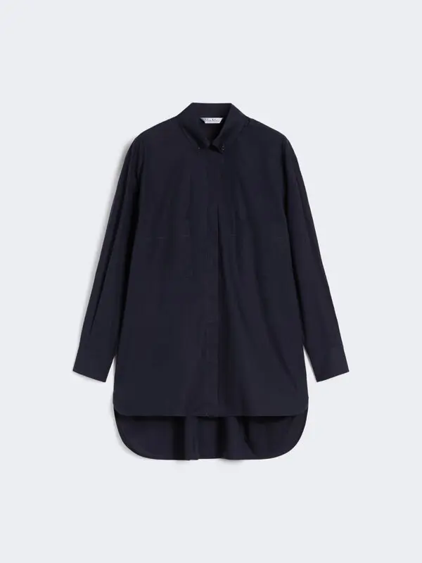 Max Mara Asymmetrical Cotton Shirt