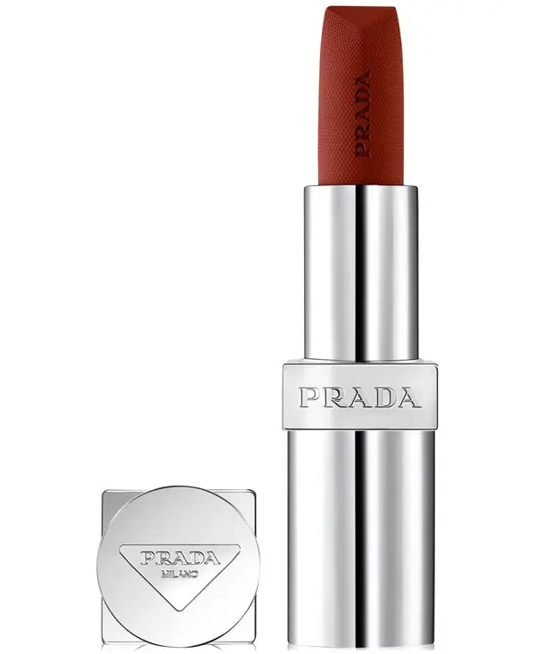 PRADA BEAUTY Monochrome Soft Matte Refillable Lipstick - B103 - Auburn