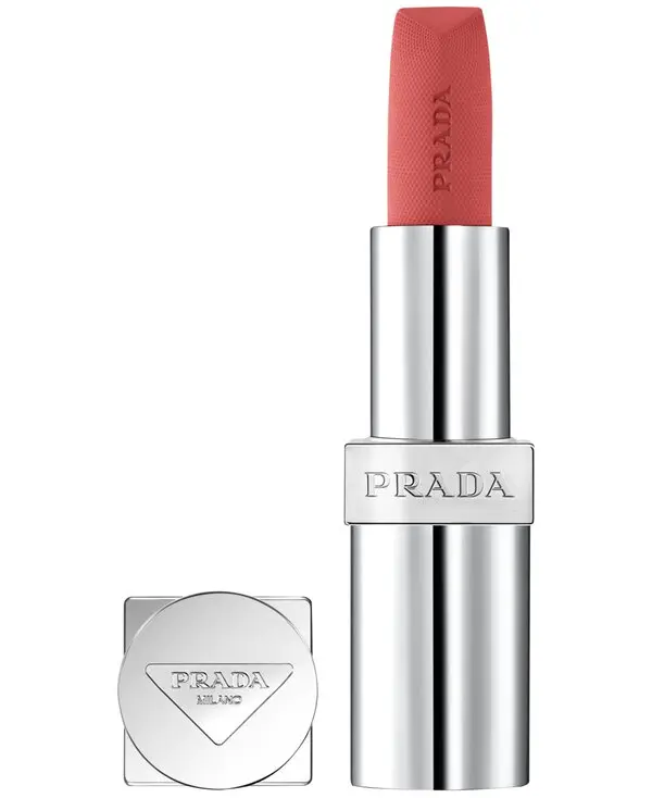 PRADA BEAUTY Monochrome Soft Matte Refillable Lipstick - New P161 Sunset Pink