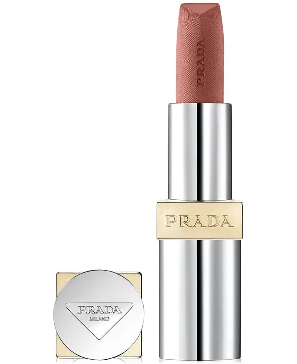 PRADA BEAUTY Monochrome Hyper Matte Nude Refillable Lipstick - B01 - Argile
