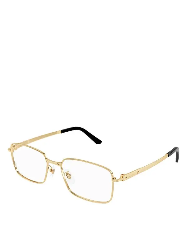 Cartier Square Frame Glasses - Gold