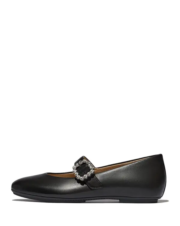 Fitflop Delicato Embellished Flats - Black