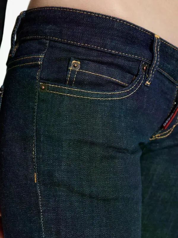 Dsquared2 Low-rise Bootcut Jeans