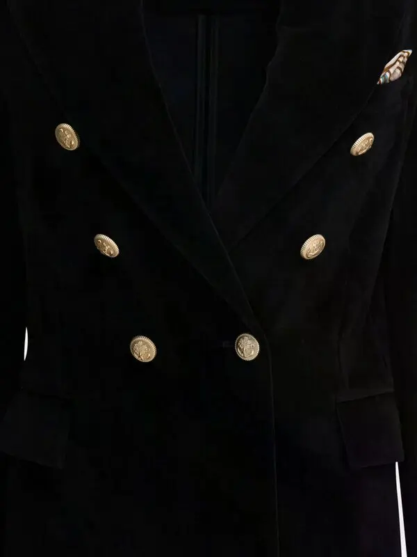 CIRCOLO 1901 Double-breasted Velvet Blazer