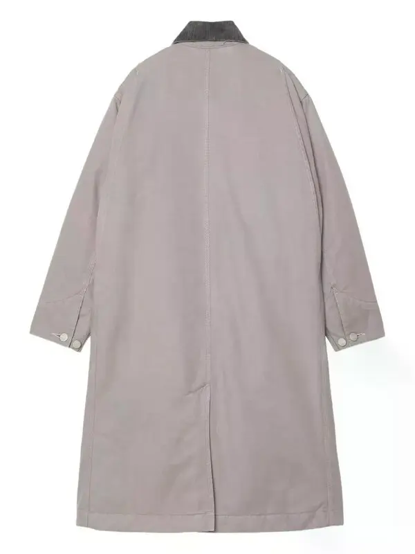 Carhartt Work In Progress Corduroy-collar Button Coat