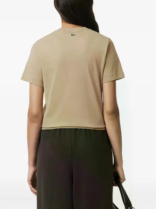 Lacoste Embroidered-crocodile T-shirt
