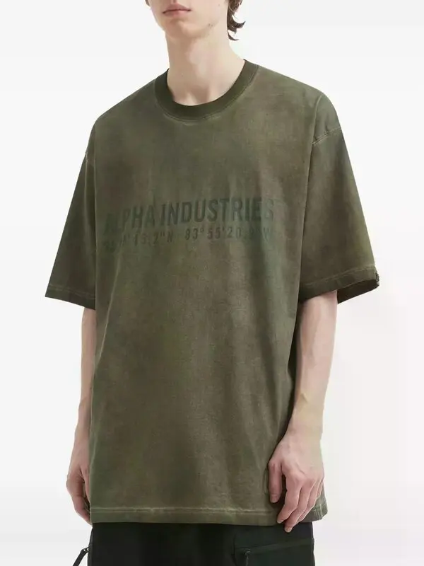 Alpha Industries Logo-print Cotton T-shirt
