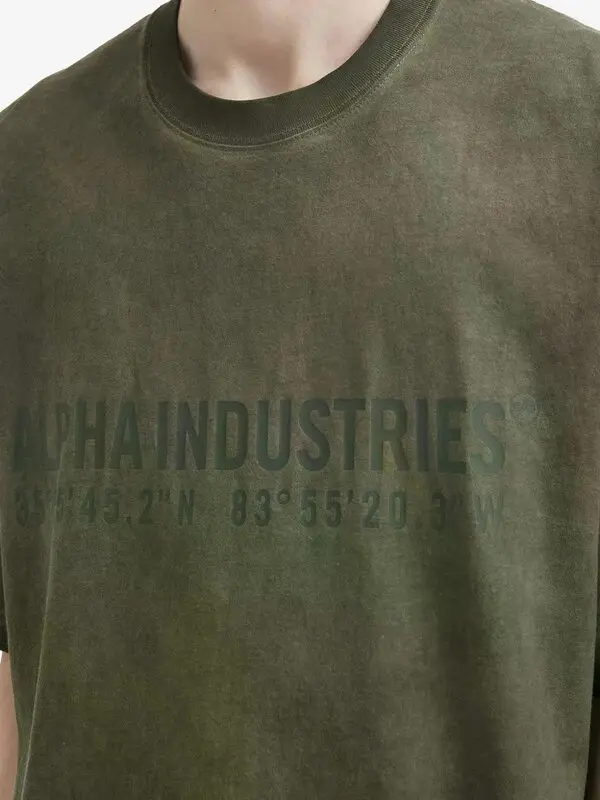 Alpha Industries Logo-print Cotton T-shirt