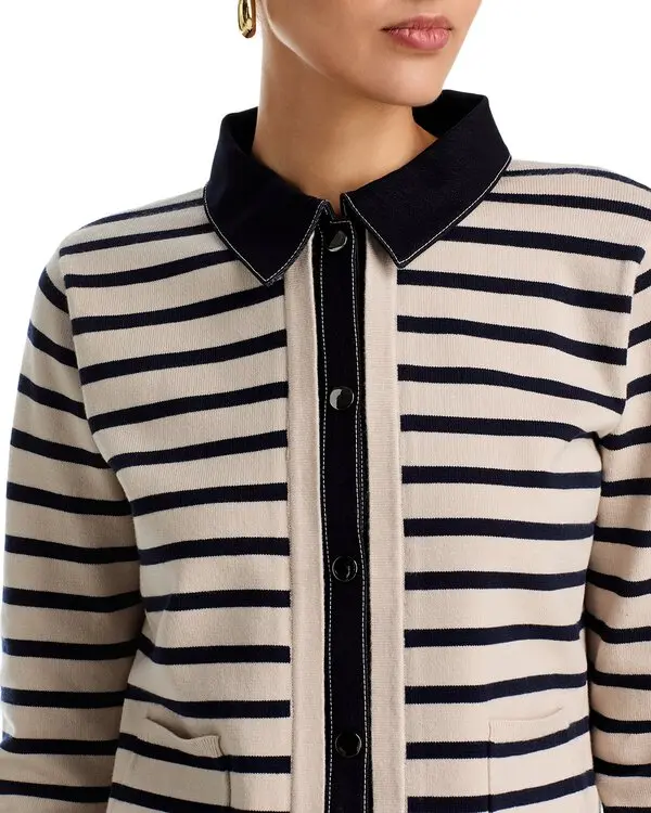 SIONI Striped Jacket