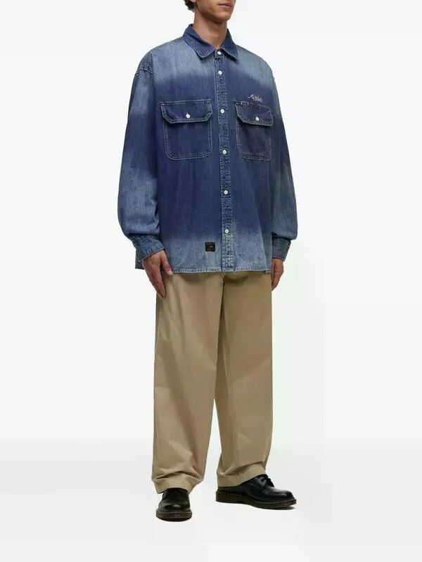 Alpha Industries Ombre-effect Denim Shirt