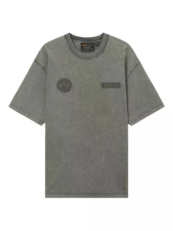 Alpha Industries Logo-patch Cotton T-shirt