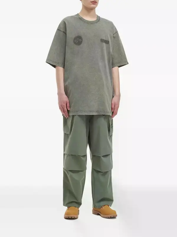Alpha Industries Logo-patch Cotton T-shirt