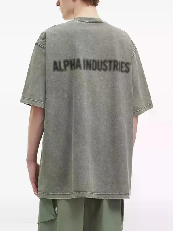 Alpha Industries Logo-patch Cotton T-shirt