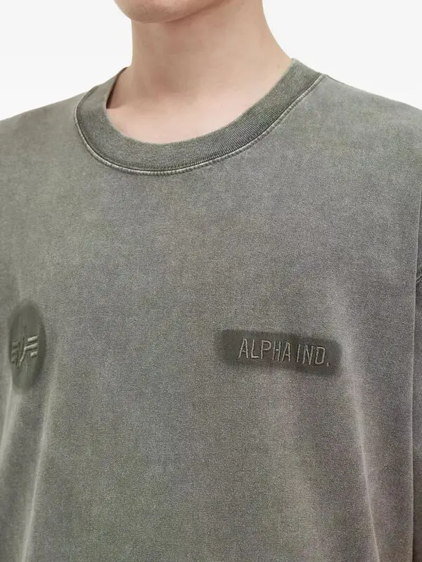 Alpha Industries Logo-patch Cotton T-shirt