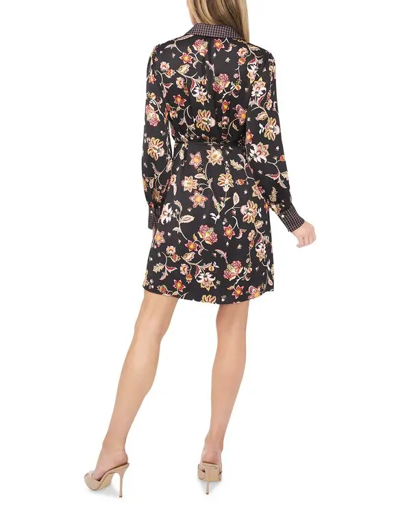 CECE DUPRAZ Tie Waist Shirtdress