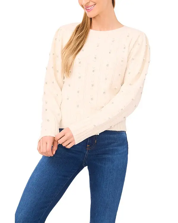 CECE DUPRAZ Embellished Sweater