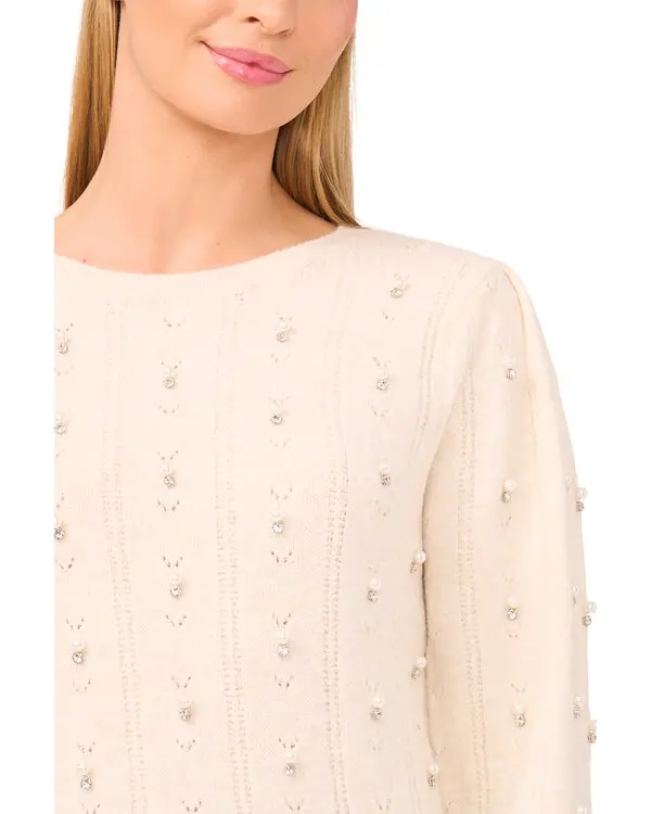 CECE DUPRAZ Embellished Sweater
