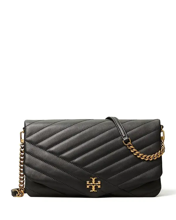 Tory Burch Kira Chevron Shoulder Bag - Black
