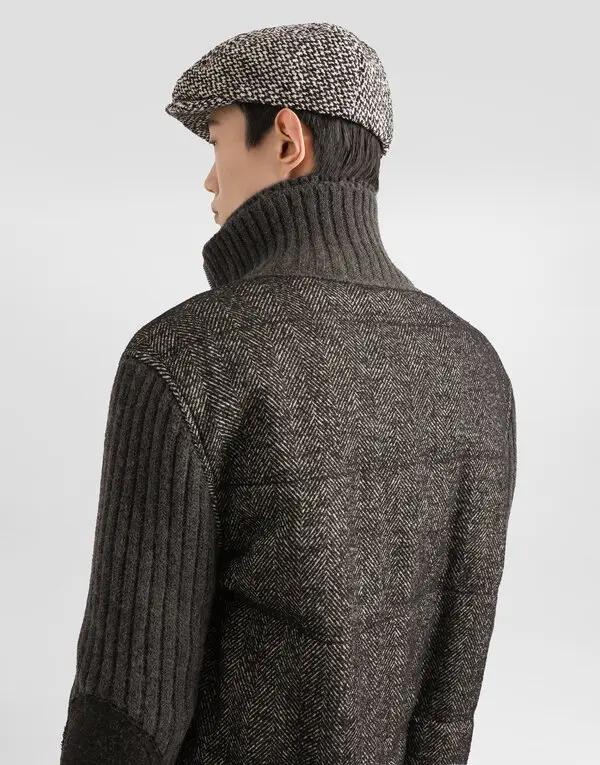 Dolce & Gabbana Knitted Houndstooth Jacket