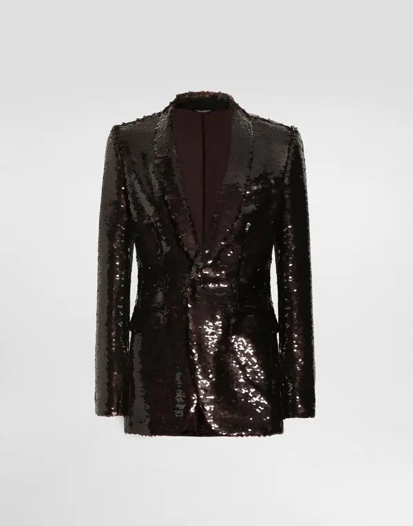 Dolce & Gabbana Single-breasted Sequin Jacket