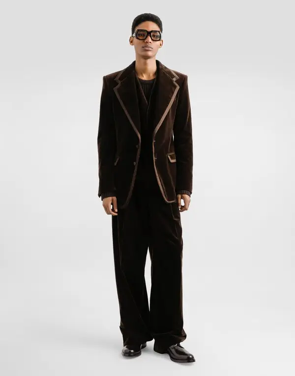 Dolce & Gabbana Velvet Trousers