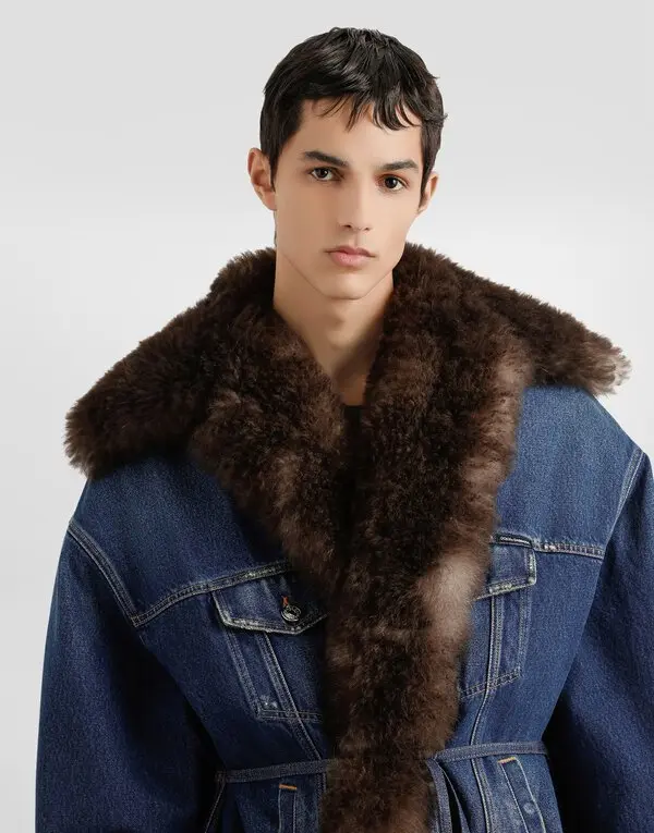 Dolce & Gabbana Cotton Denim Jacket - Multicolor