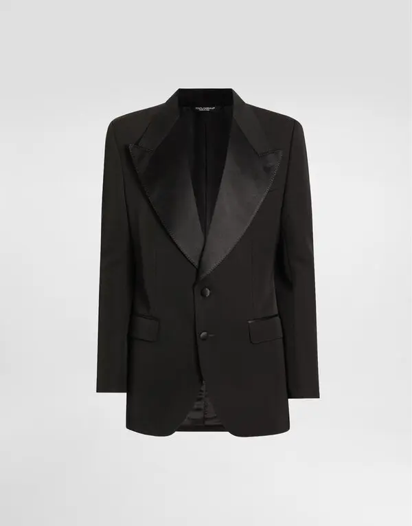 Dolce & Gabbana Single-breasted Wool And Silk-blend Jacket