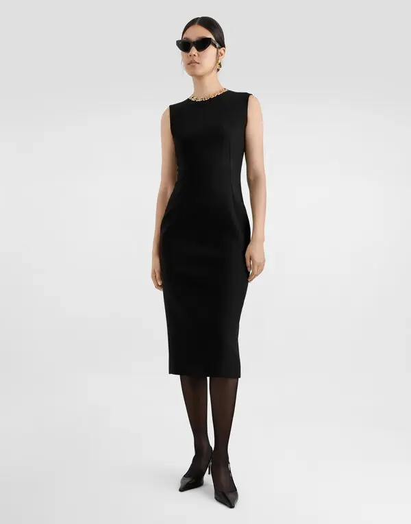 Dolce & Gabbana A-line Wool Dress