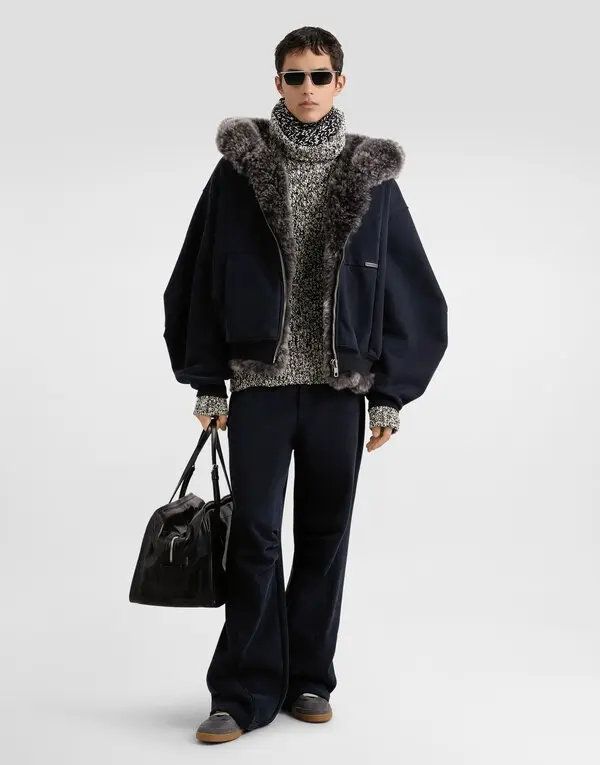 Dolce & Gabbana Wool Blend Turtleneck Pullover - Multicolor