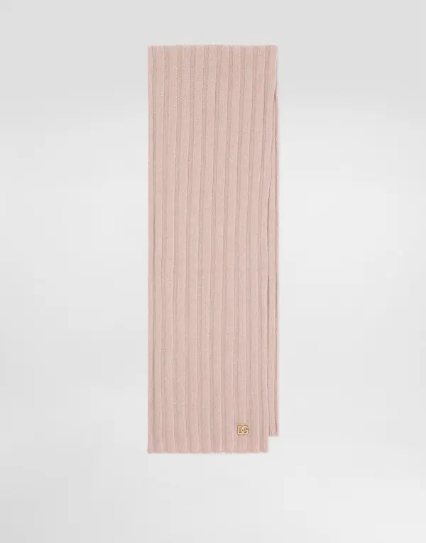 Dolce & Gabbana Knitted Scarf - Pink