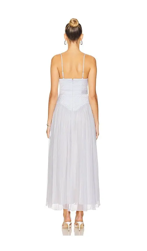 long dress halter Long V-Neck Halter Prom Dress with Open Back Blush / 12 main image 0