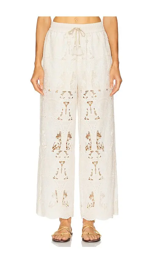 REVOLVE X JJ Embroidered Pant