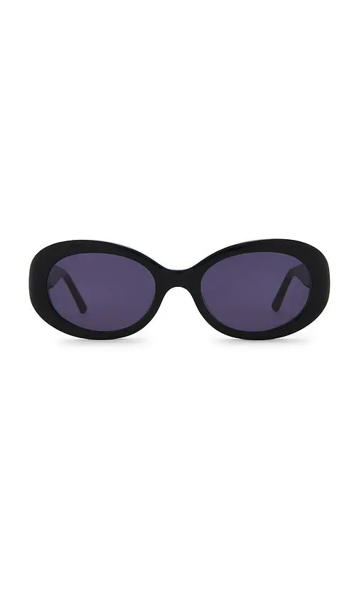 LU GOLDIE Valentina Sunglasses - Black