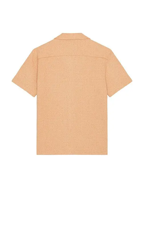 Faherty Brand Oasis Shirt In Orange