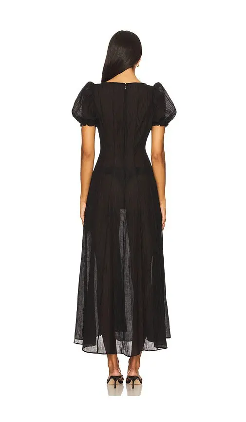 Lpa Emory Midi Dress - Black