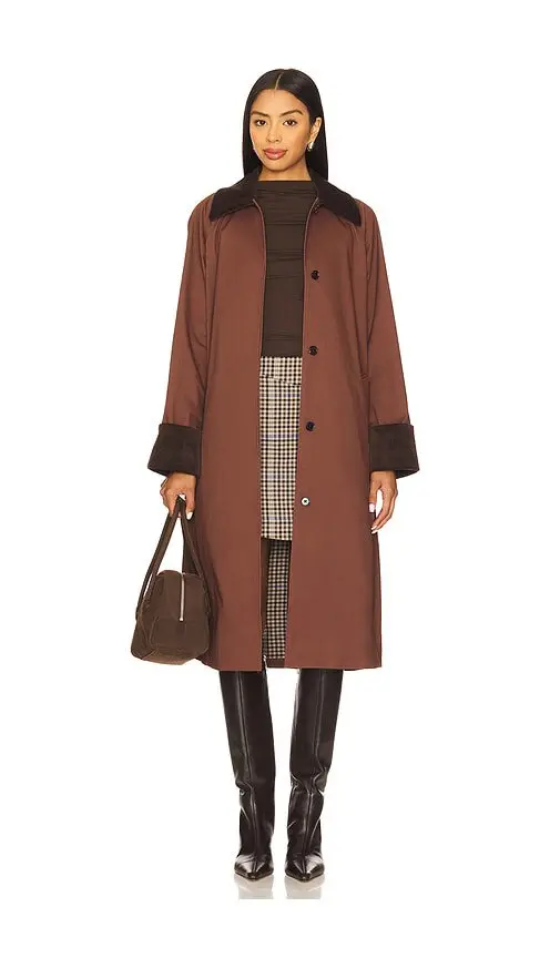 Rails Levy Coat - Raisin