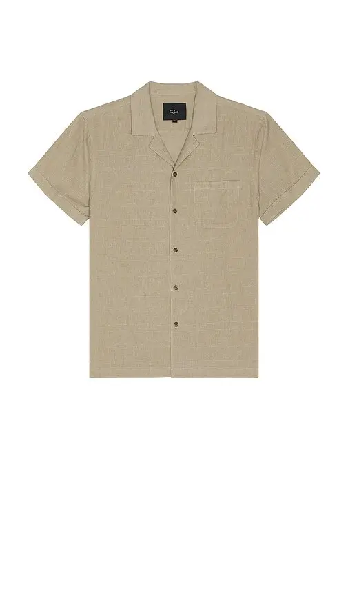 Rails Davis Shirt In Brown - Crater