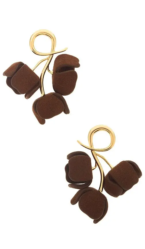 Lele Sadoughi Bellflower Earrings - Hickory
