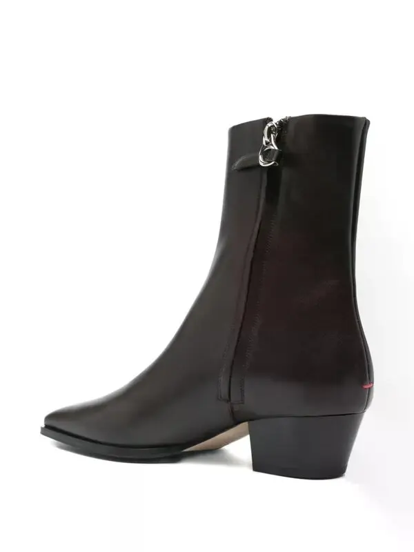 AeydĒ Pointed-toe Ankle Boots