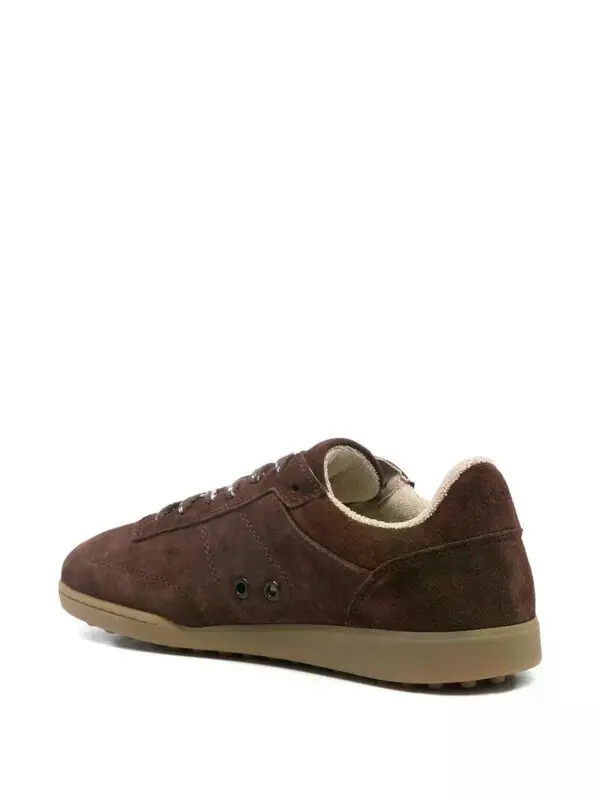 A.p.c. Suede Lace-up Sneakers - Brown