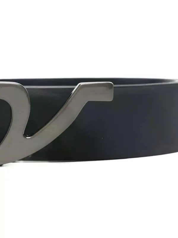 Paul & Shark Leather Belt - Blue