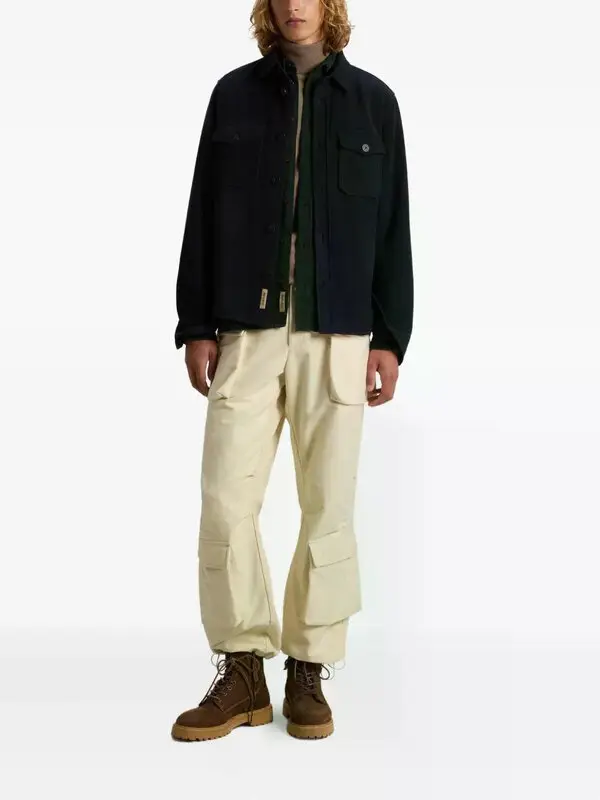 Woolrich Double-pocket Shirt Jacket - Blue