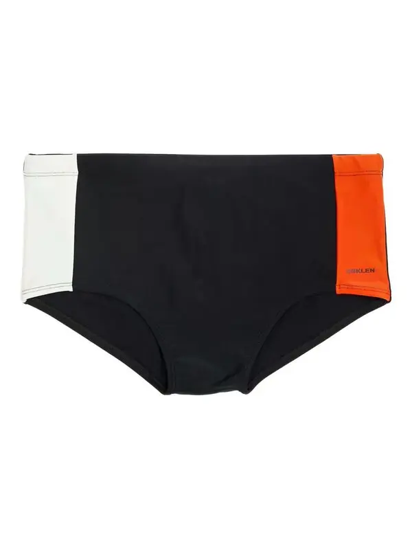 OSKLEN Colour-block Swim Briefs - Black