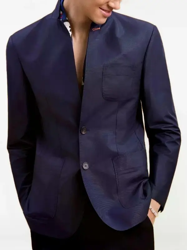 Shanghai Tang Two-button Patch-pockets Blazer